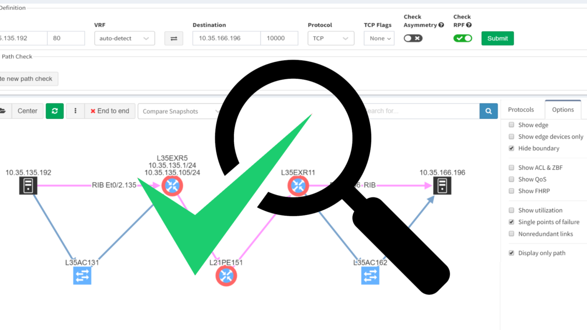 Spotting Single Points of Failure | IP Fabric
