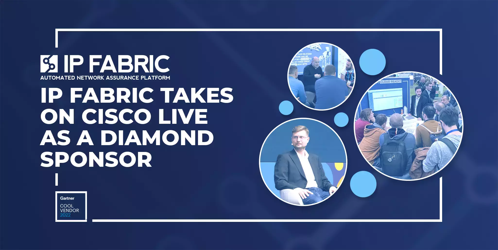 IP Fabric at Cisco Live EMEA 2023 as the Diamond Sponsor