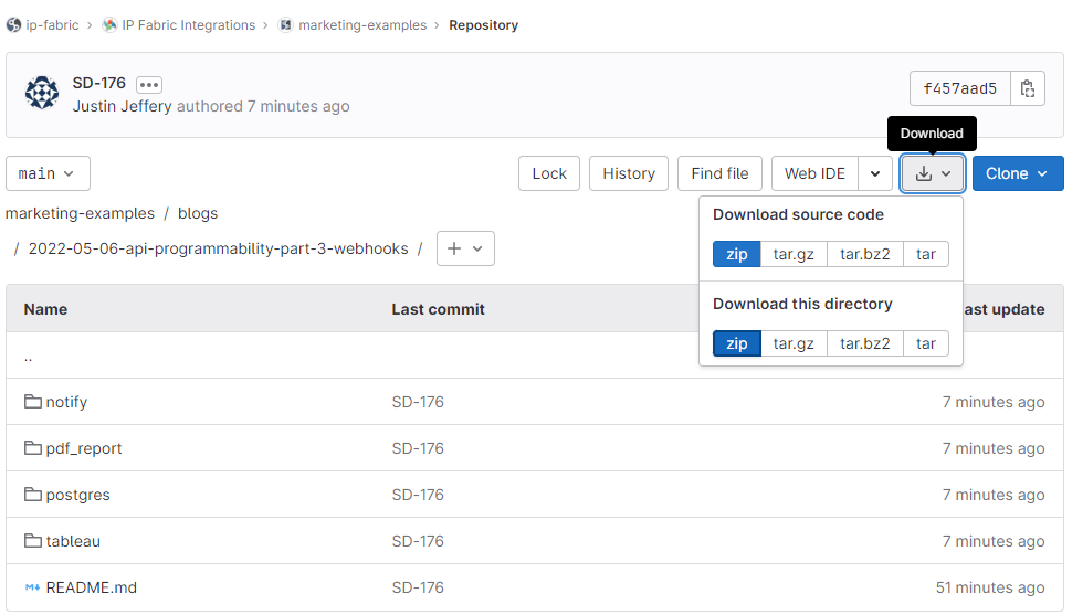 API Programmability - Part 3: Webhooks - IP Fabric