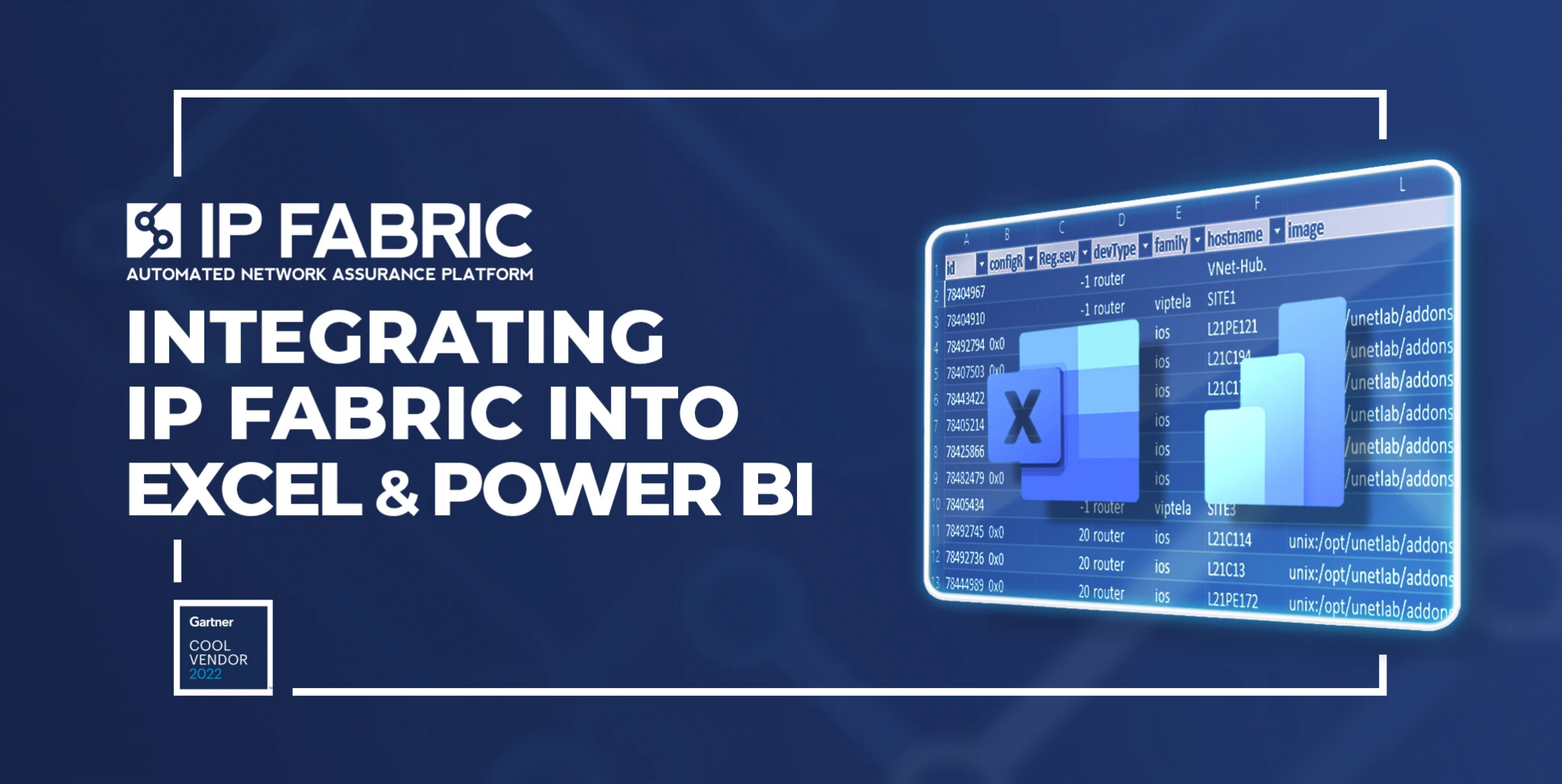 Integrating IP Fabric into Excel & Power BI - IP Fabric