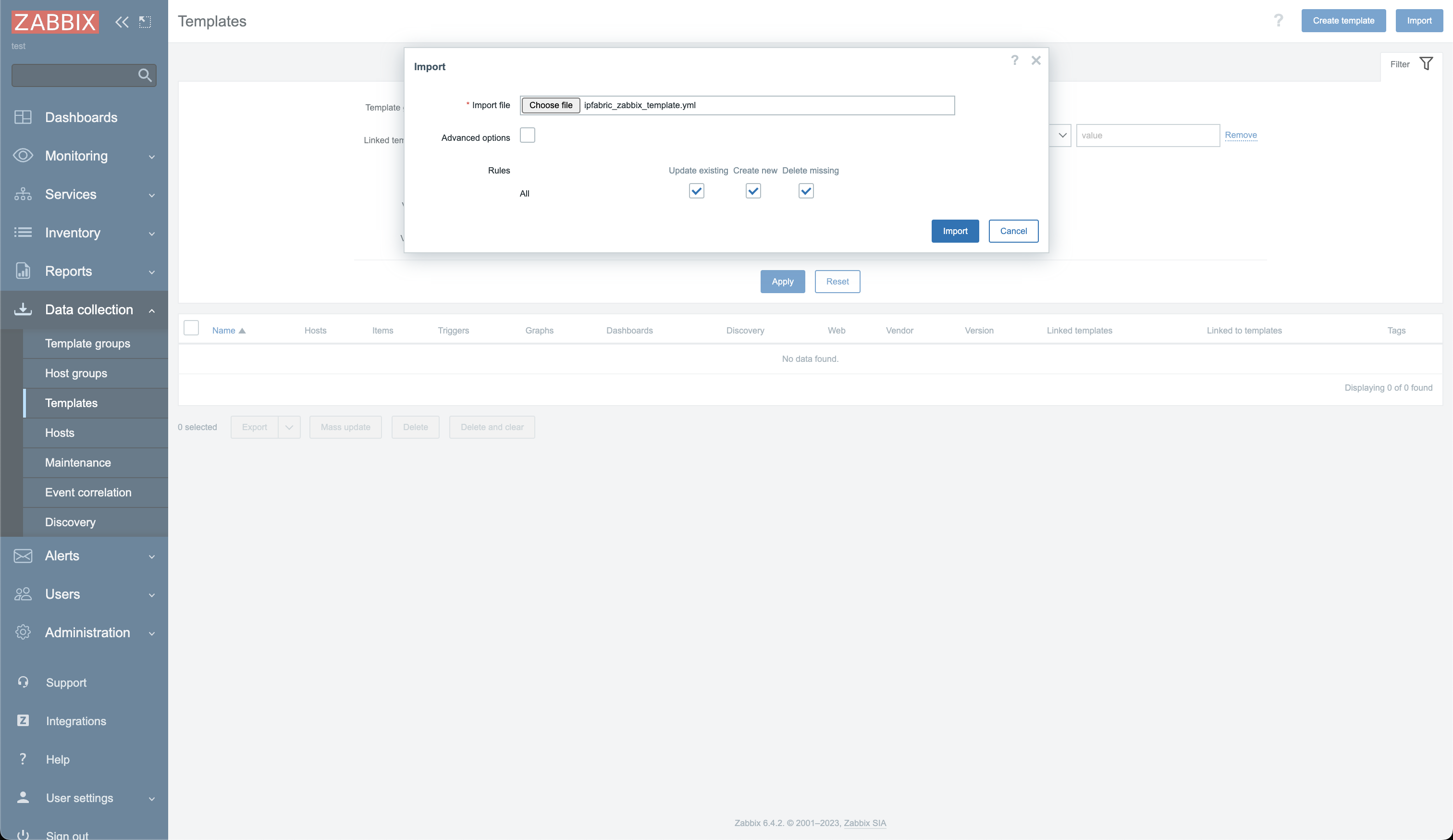 Get more out of network monitoring | IP Fabric template for Zabbix