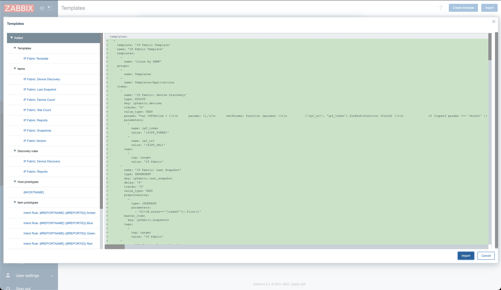 Get More Out Of Network Monitoring Ip Fabric Template For Zabbix
