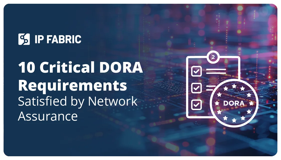 Your own DORA platform - 10 Critical DORA Requirements Satisfied By IP ...