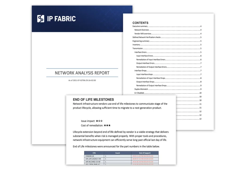 Using Network Compliance Automation for NIS2 - IP Fabric